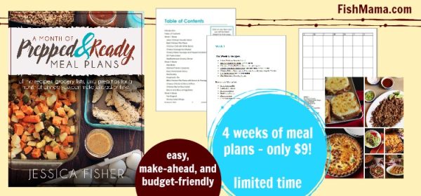 A Month of Prepped & Ready Meal Plans - Good Cheap Eats - Estore