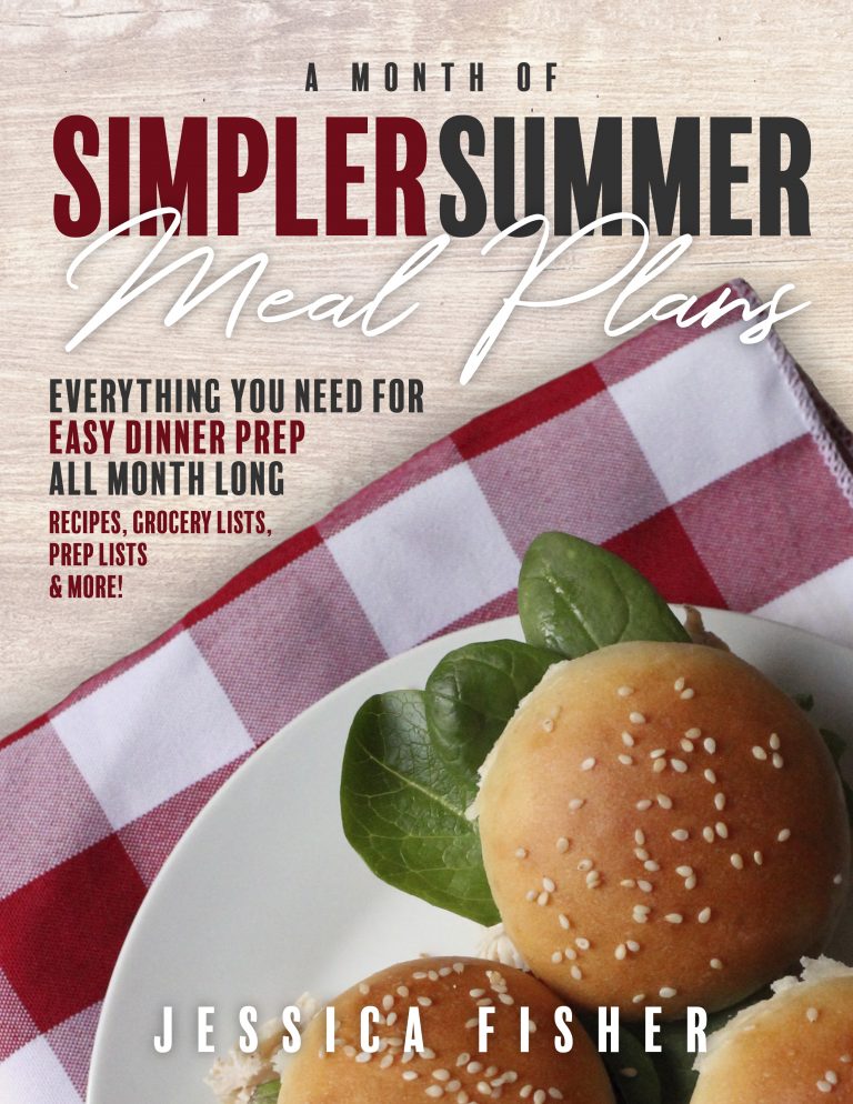 Simpler Summer Meal Plans - Good Cheap Eats - E-Store