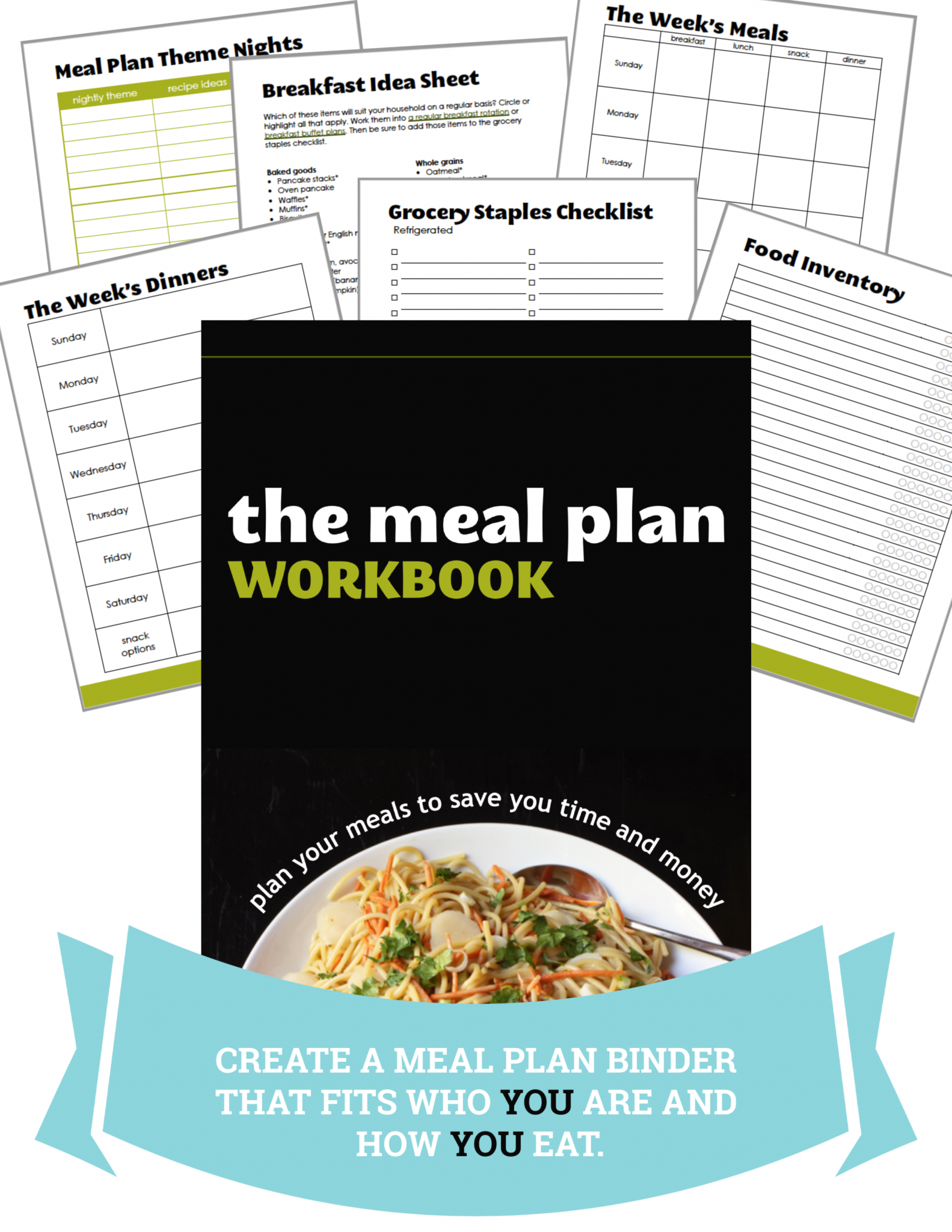 The Meal Plan Workbook - Good Cheap Eats - E-Store
