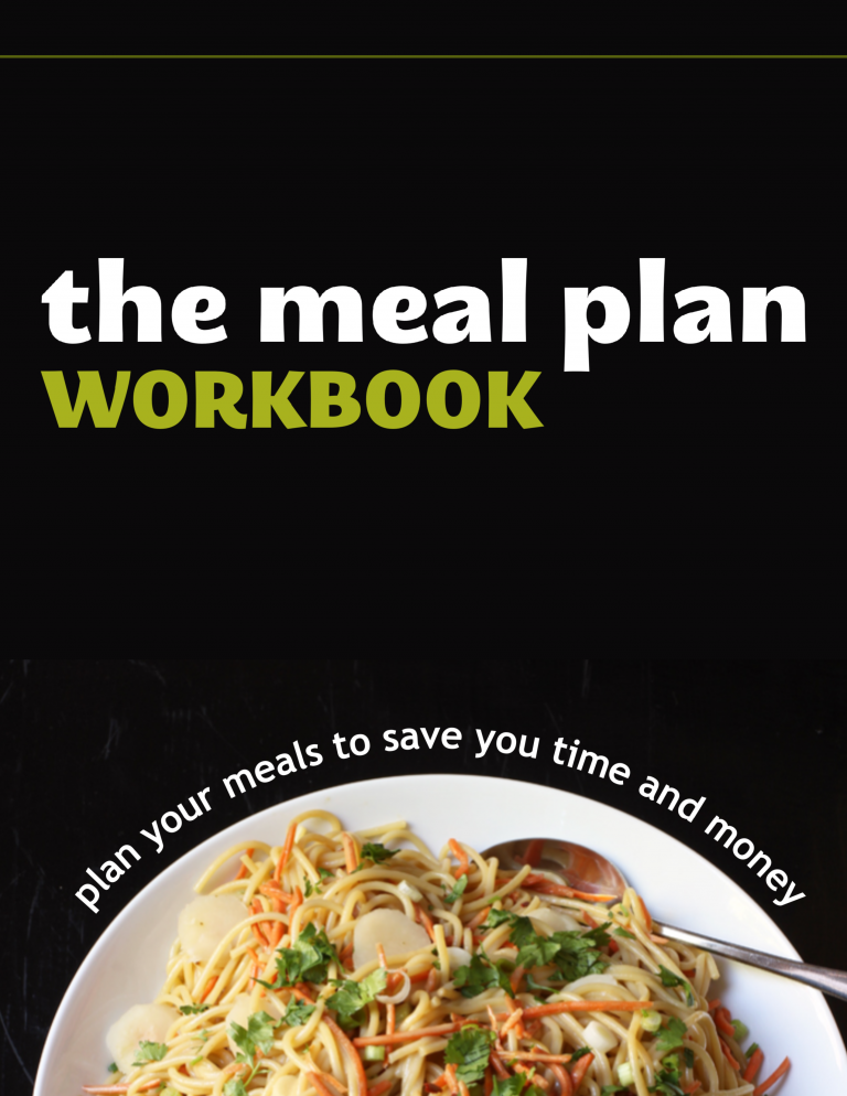 The Meal Plan Workbook - Good Cheap Eats - E-Store